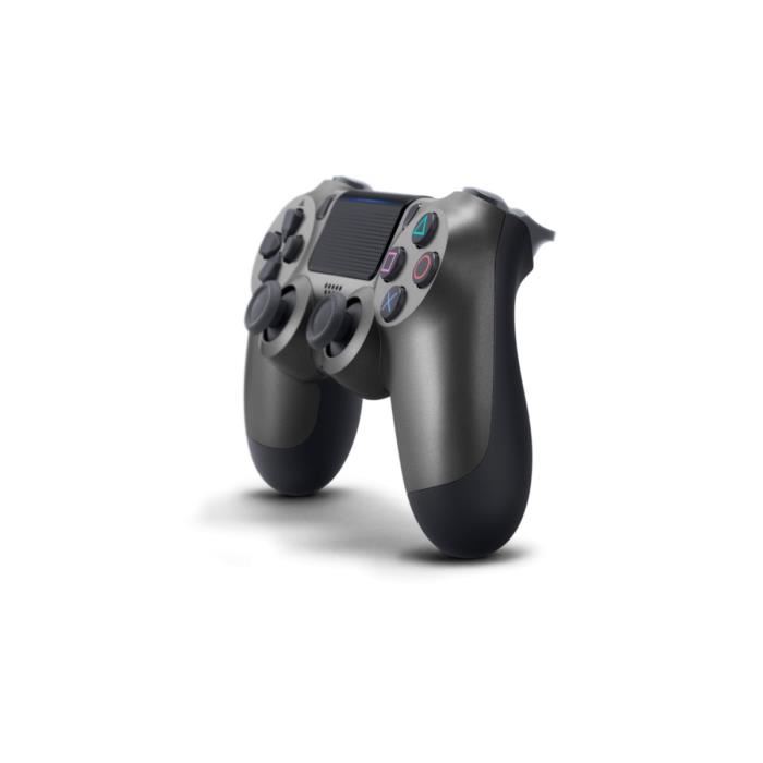 Manette PS4 DualShock 4 - Steel Black V2 - Achat jeux video Maroc ...