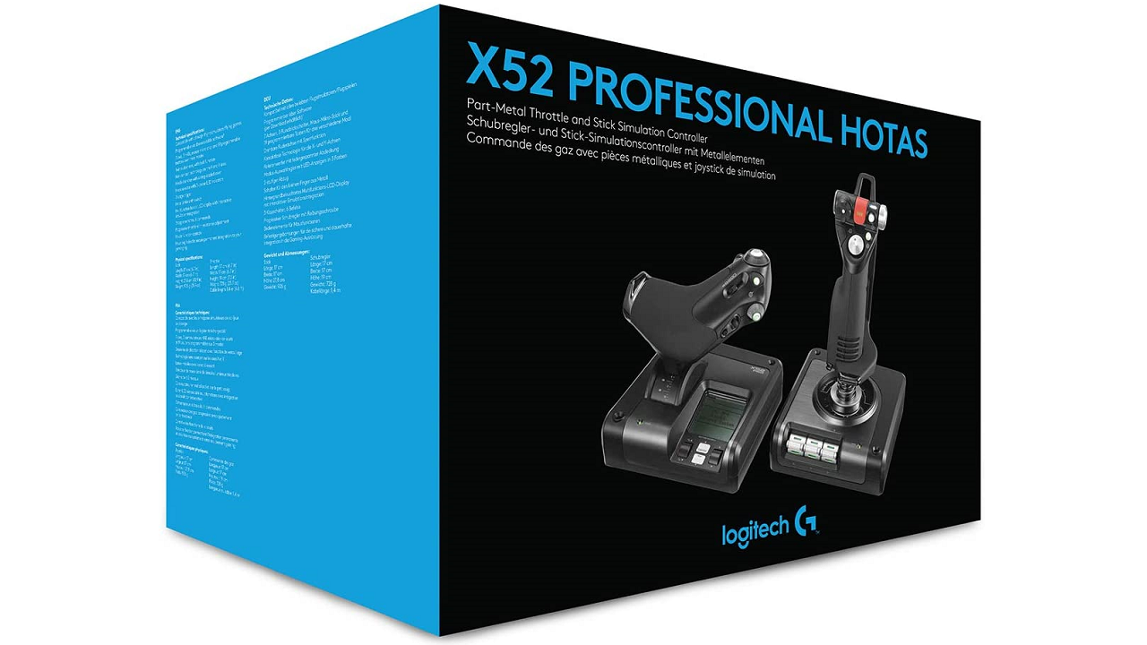 Joystick Logitech X52 Professional H.O.T.A.S - Achat jeux video Maroc ...