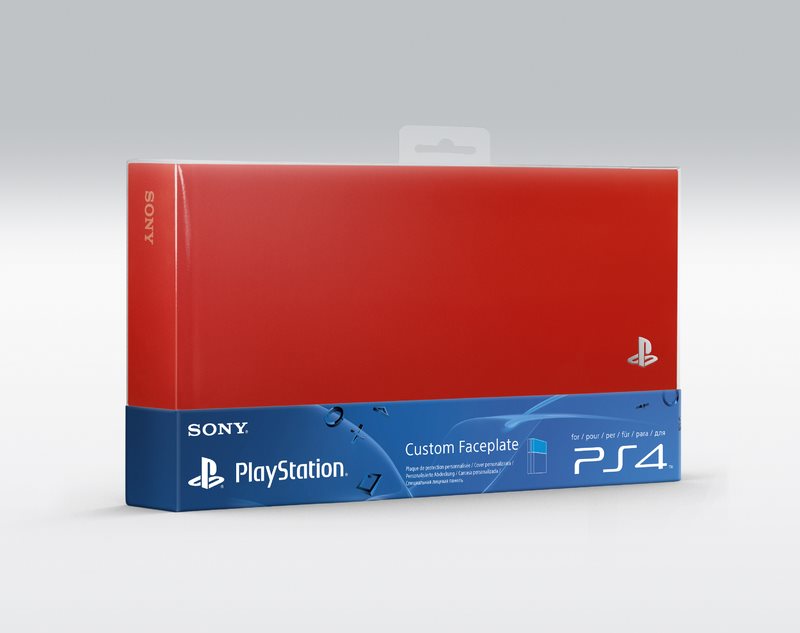 PS4 Faceplate - Rouge - Achat jeux video Maroc - Playmaroc.com