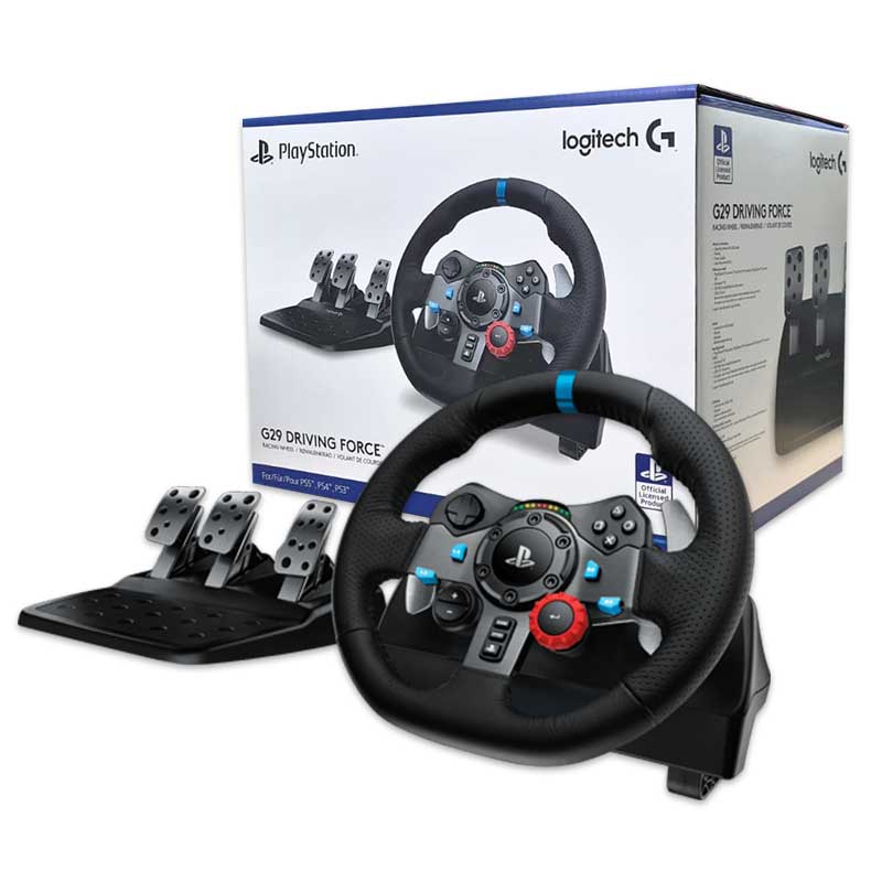 Volant Logitech G29 Driving Force - PS5 - Achat jeux video Maroc ...